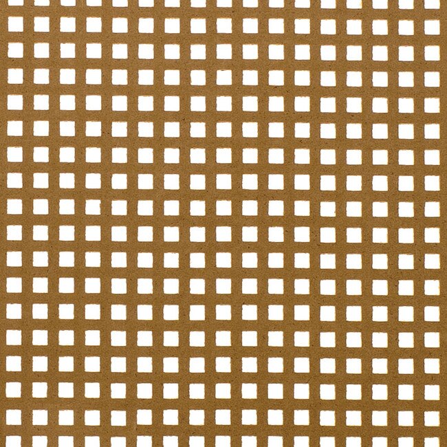 6ft W x 2ft H Decorative MDF Screening Panel 33% Open | DSP30-NAT