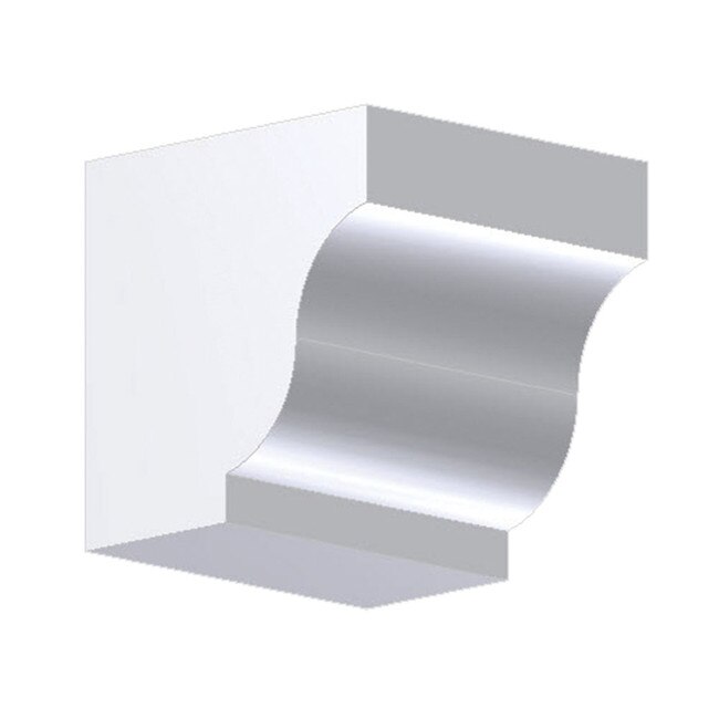 4" W x 4" H Primed Polyurethane Dentil Block