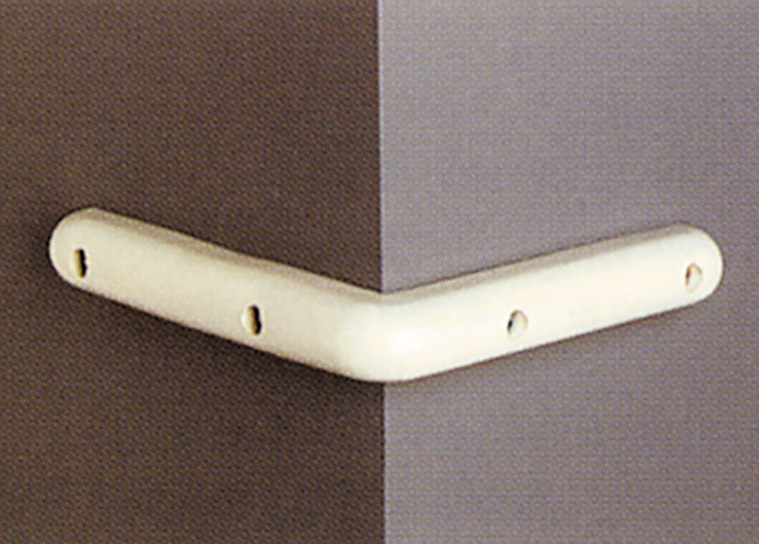 8in | Molded Flexible Vinyl Corner Bumper | EB-8-PARENT