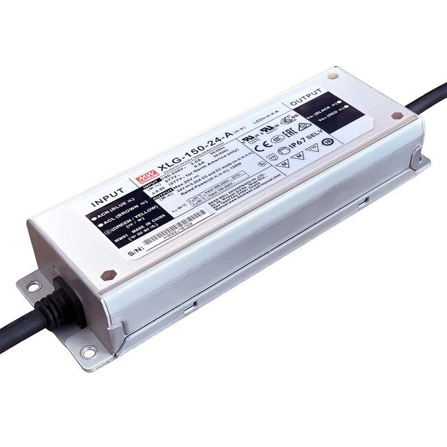 24V 6.25A 150W MeanWell Hardwire Power Supply