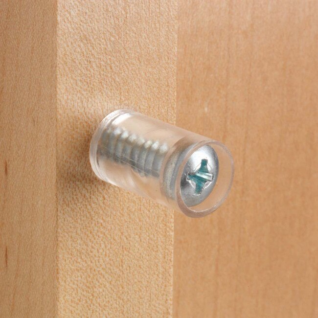 False Drawer Front Clips Clear ABS |FFDC-10