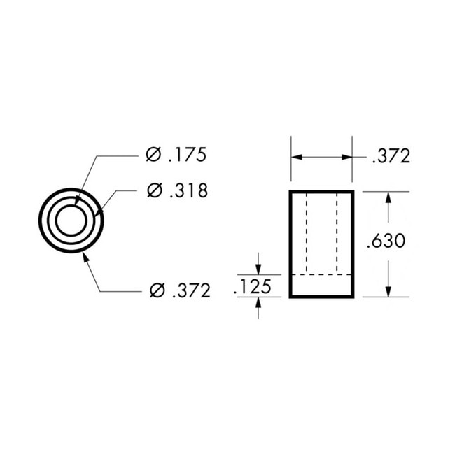Clear ABS | False Drawer Front Clips | FFDC-10-PARENT