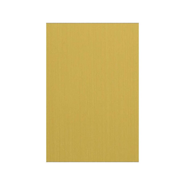 4x8 Brushed Brass Sheet | FlexLam Brushed Brass Sheet | .040 PVC ...