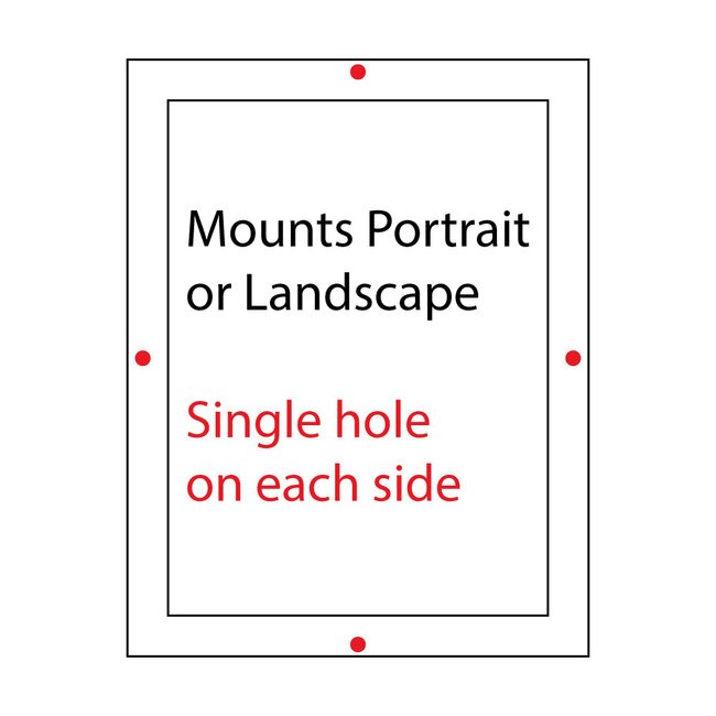 Aluminum Snap Frame | 1in Wide Profile 11in X 17in | Black Powder ...