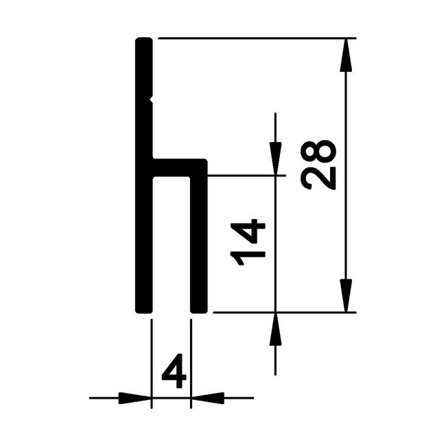 28mm Wide Profile for FOGA Fabric Flex Framing System | For Wood Frame ...