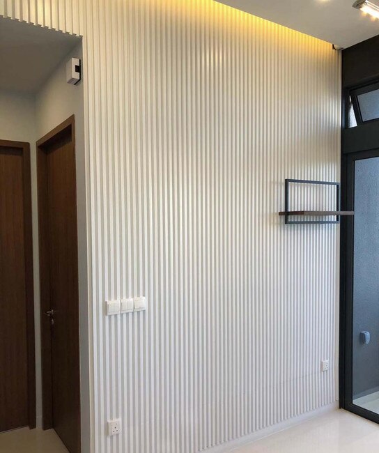 Interior Fluted Wall Cladding 6-1/4in W X 1in D X 9ft Long | FWC-159