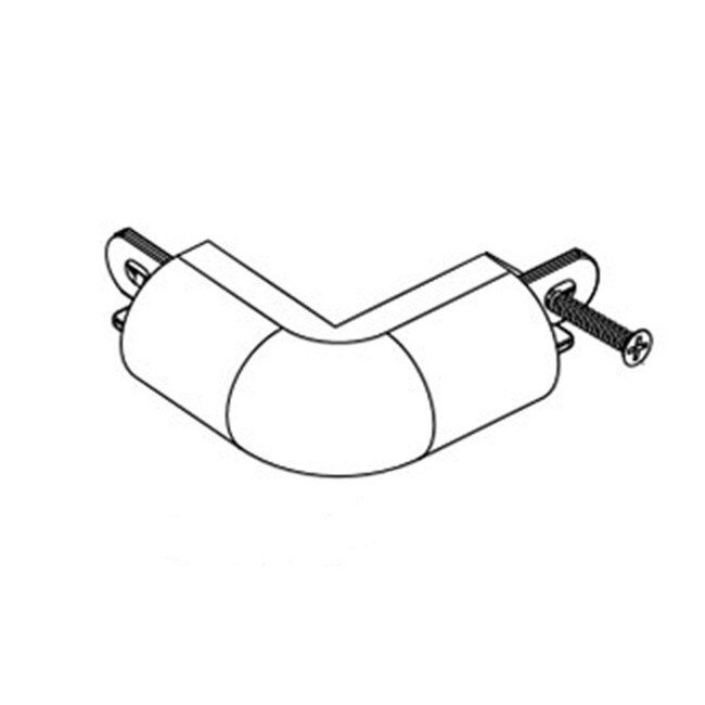 Polycarbonate Corner for Cart Guard 1in | GGC-10