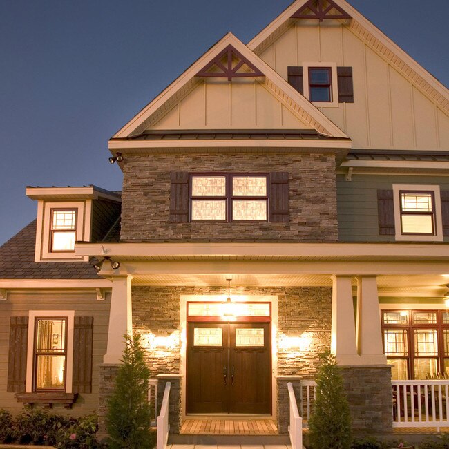 33" High x 66" Wide x 12/12 Pitch Flat Style Gable Pediment