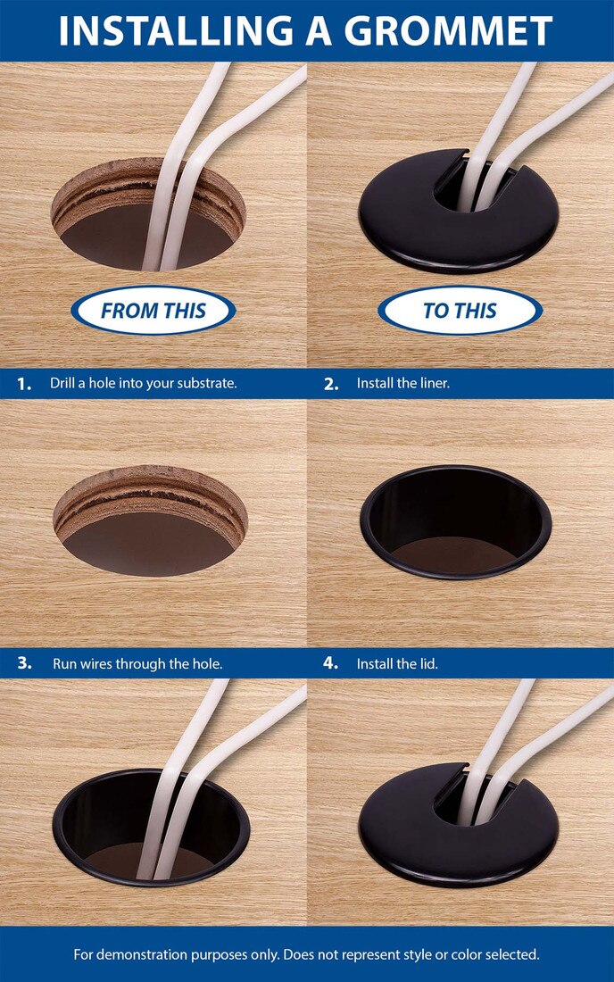 Textured Cap Grommet 2in | T31-GROMMET