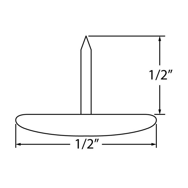 1-Prong Nail On Glide | ALU578-S-36-4