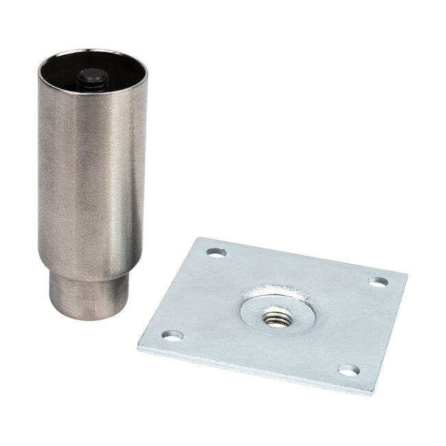 Commercial Appliance Leg 4in H with 3-1/2in Square Mounting Plate | HDW ...