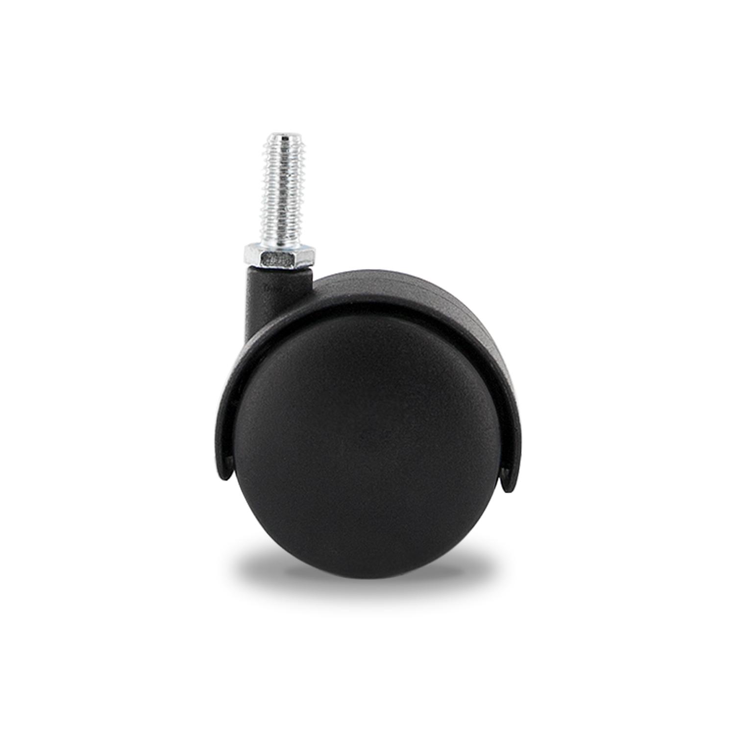 2-3/8 inch Heavy Duty Nylon 6 Gusset Reinforced Caster Wheels without ...