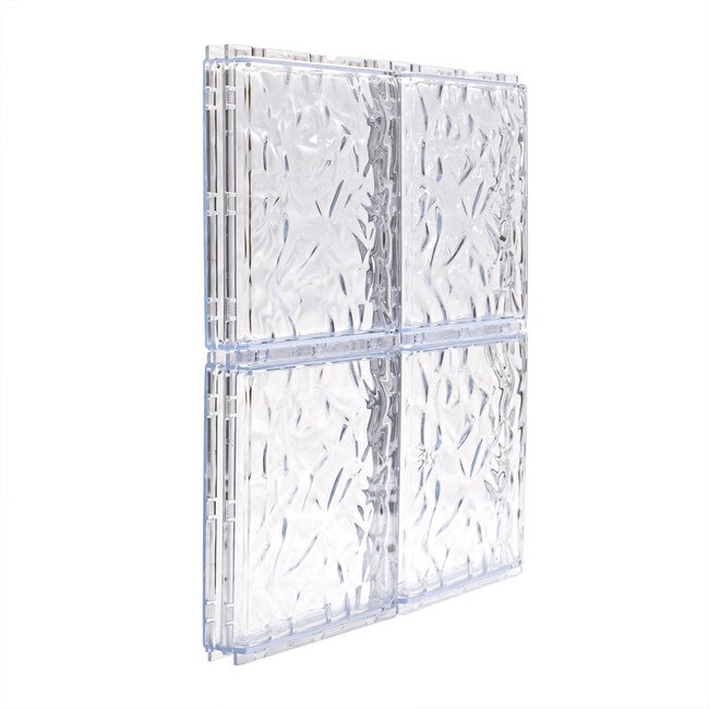 Interlocking Acrylic Block Design Wave Pattern | LCB-CW