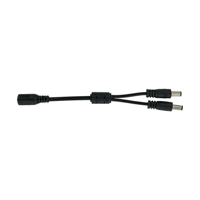 Black 2 Way Sweep Cable with Dc5.5 Ends | LED-2WAY-BK