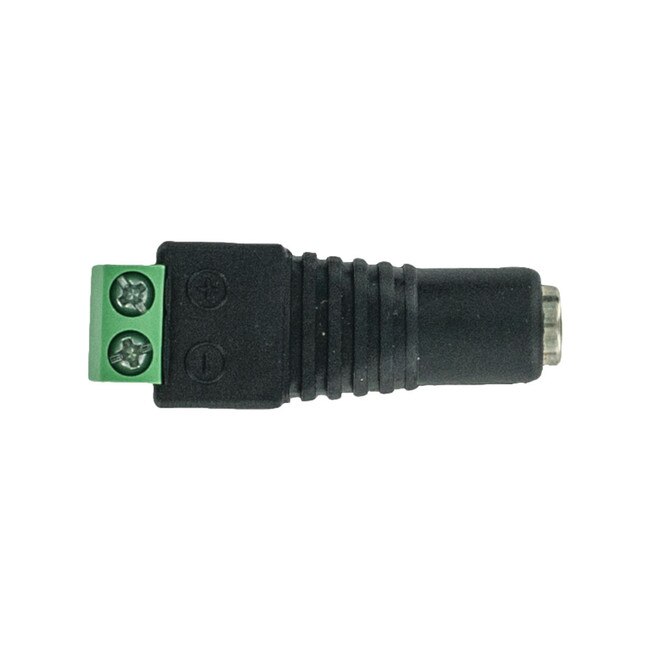 Female Dc5.5 Connector with Screw Terminals | LED-5555-SF