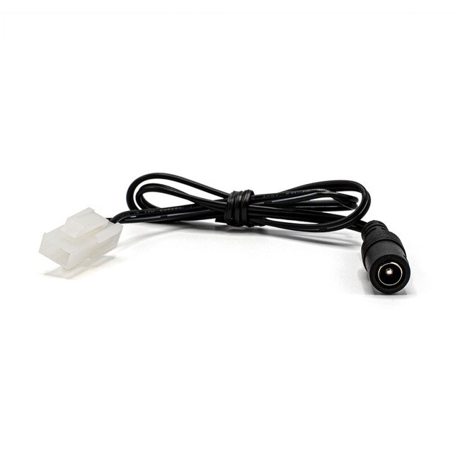 Black Power Linking Cable for FAB LED Strip 18" Length | LED-FBF-PWL18