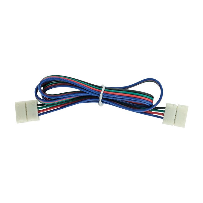 24" Connector Cable for Cut Pieces of RGB LED Ribbon | LED-RIBBON-100U-R1