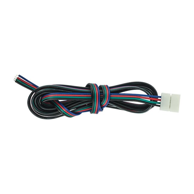 79" Long Wire with 100u Connector for RGB LED Ribbon | LED-RIBBON-100U-RT