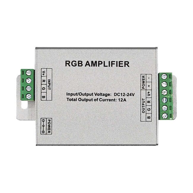 RGB Amplifier 12V and 24V | LED-RIBBON-RGB-AMP