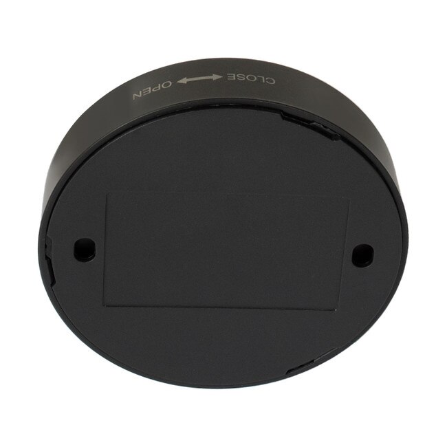 12V/24V Round LED Dimmer Controller Black