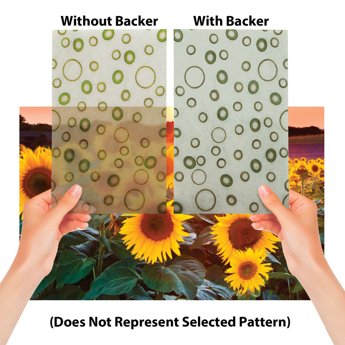 4ft H | Spring Grass Weath | Translucent Panel | LTP-SGW-PARENT