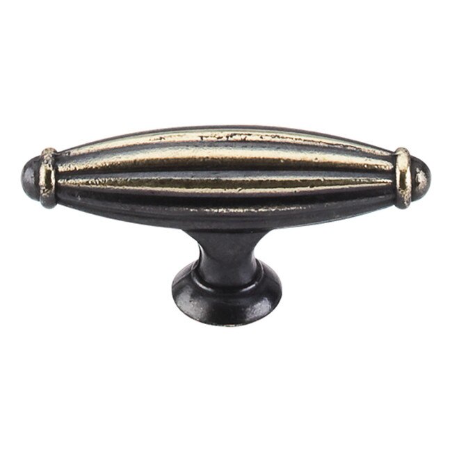 Tuscany T Handle Dark Antique Brass