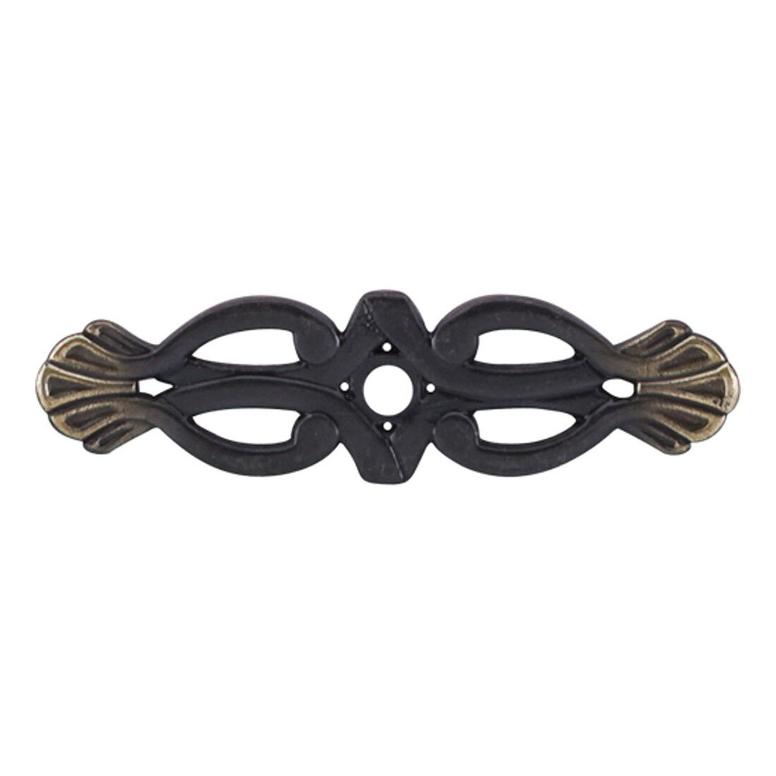 Tuscany Backplate For Knobs Dark Antique Brass