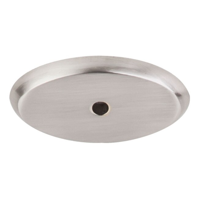 Aspen Ii Oval Backplate 1-3/4" Brushed Satin Nickel
