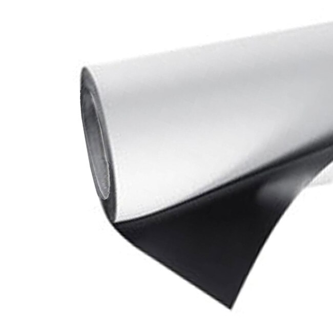 50' High x 2' Wide Digimag Magnetic Sheet with Gloss White Vinyl Cover Roll