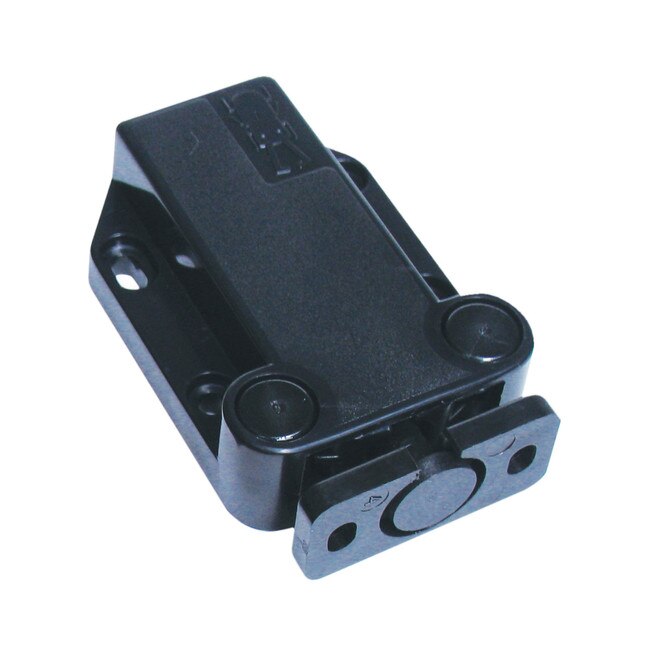 Sugatsune 1-5/16" Long Black ABS Non-Magnetic Touch Latch | MC-37/BLK-1
