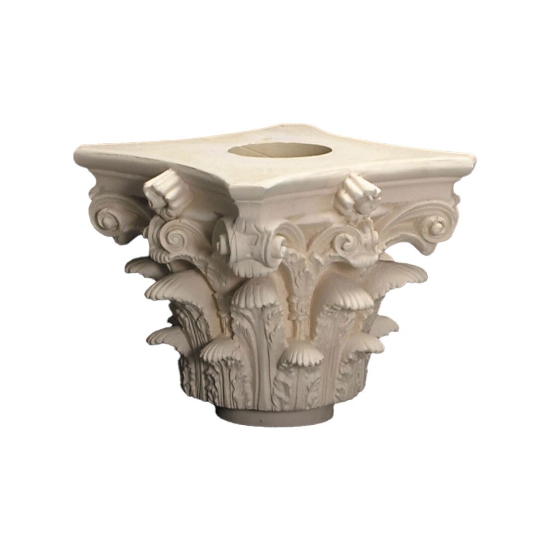 Cast Non Tapered Fiberglass Column With Tuscan Cap and Base 10in Square ...