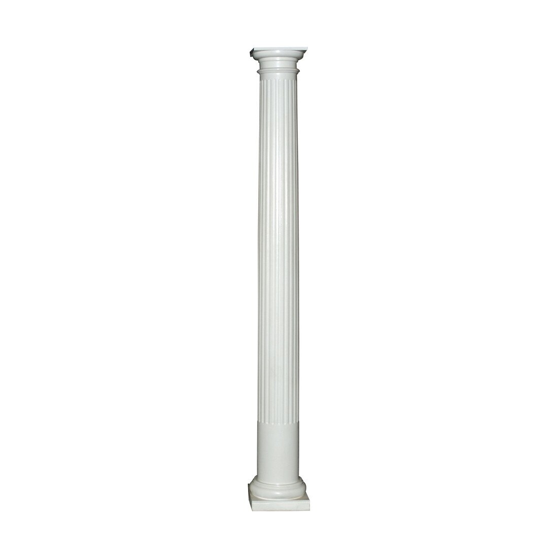 16' High x 18" Diameter Round Fluted Fiberglass Structural Column with ...