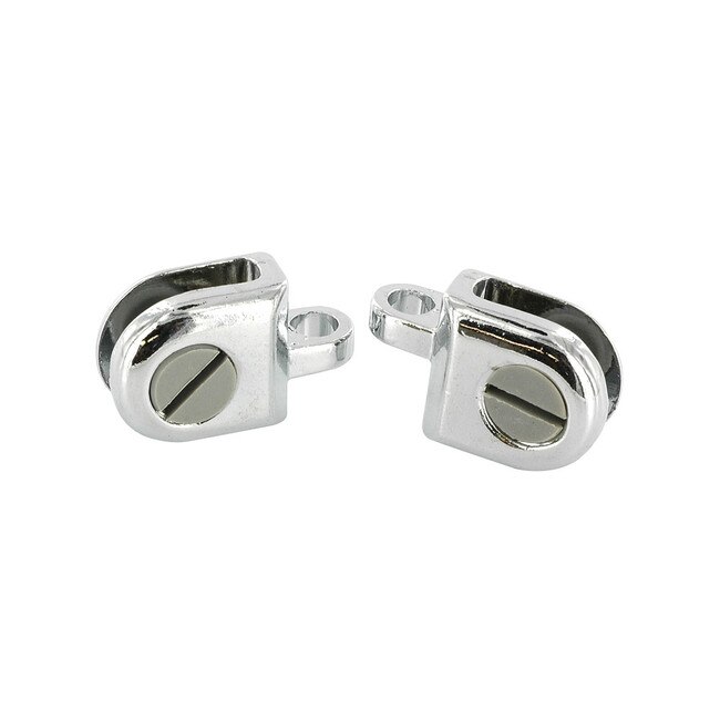 Bright Chrome Finish Hasp without Pin for 3/16" Material