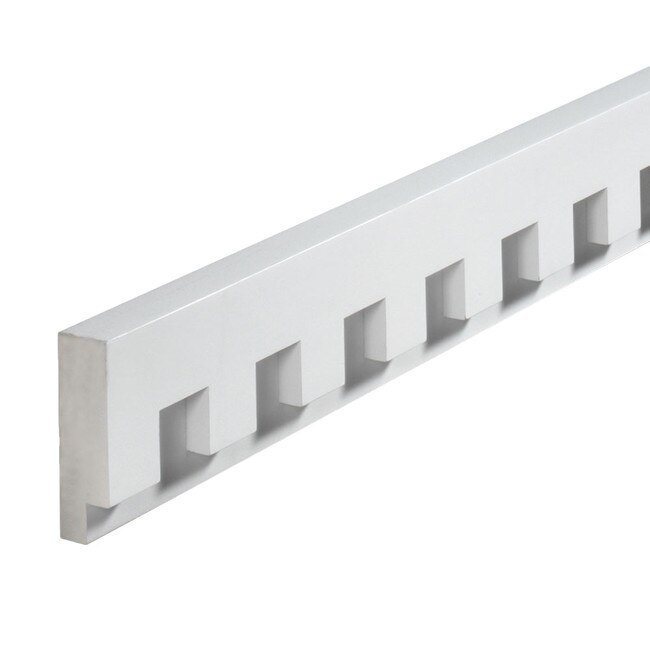 9-1/2" High x 1-5/8" Wide Dential Fascia Moulding 8' Length
