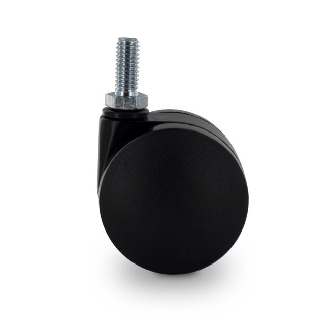 Swivel Non Hooded Twin Wheel Furniture Caster 5/16-18 x 3/4in Long ...