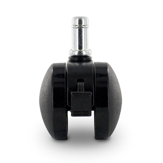 Swivel Non Hooded Twin Wheel Furniture Caster 7/16 x 7/8in Friction ...