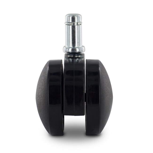 Swivel Non Hooded Twin Wheel Furniture Caster 7/16 x 7/8in Friction ...