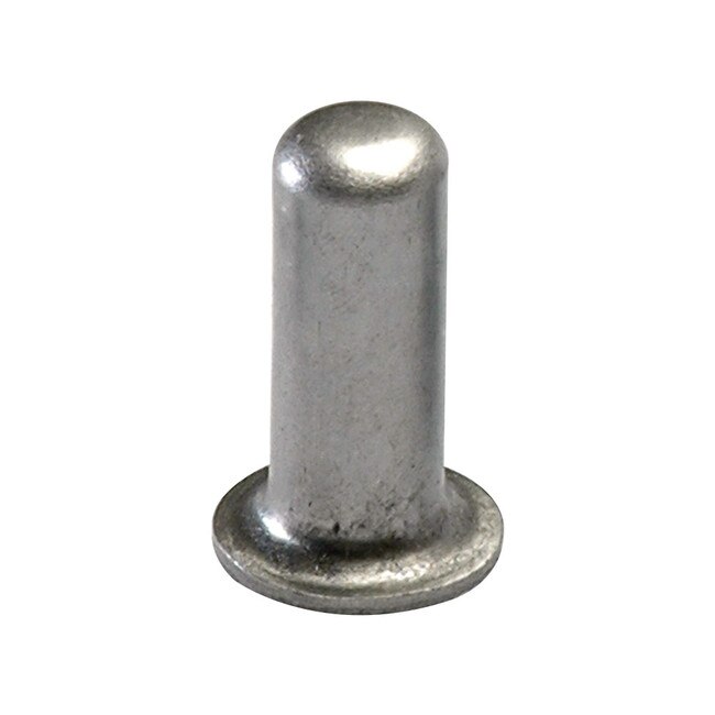 Zinc Plated Metal Caster Insert for 7/16” x 7/8" Friction Ring Stem ...