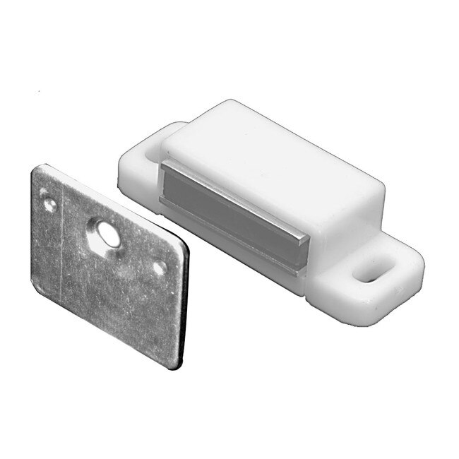 1/2in H x 5/8in W x 1-13/16in Long | Plastic Magnetic Catch with Strike ...