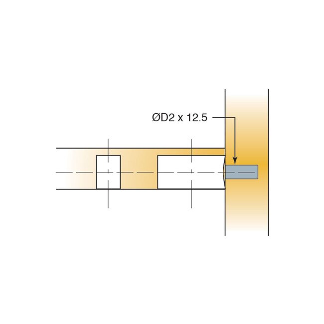 Quickfit Expanding Dowel 5mm x 12mm | OPHS-6408