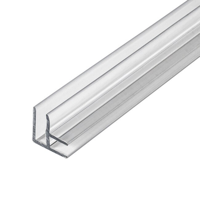Clear Plastic Corner Channel 1/4in | P2718