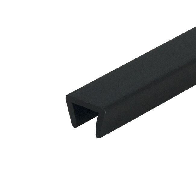 Color Plastic U Channel Moulding 3/8in | PE-0375SB