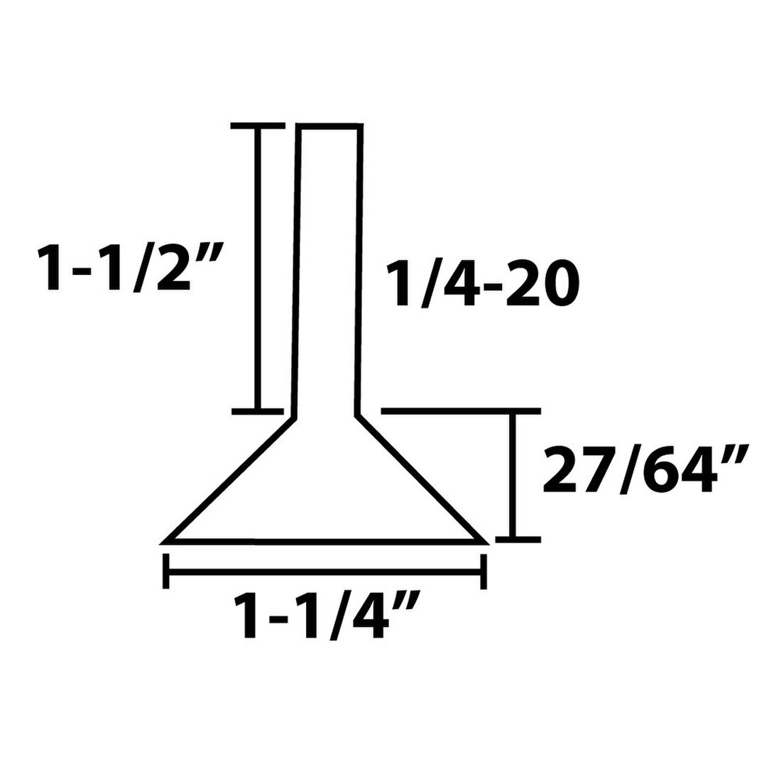 Black Nylon Hex Base | Plastic Leveler | PL4-LEVELER-PARENT