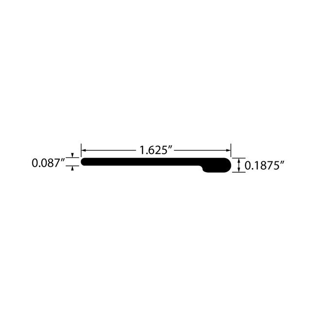 Satin Finish Drawer Pull 2.75" Overall 2" Cc