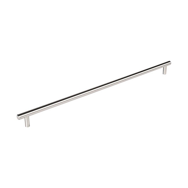 17 5/8in CC (448mm) | Rail Pull | 19 3/8in OL | 304 Grade Stainless ...