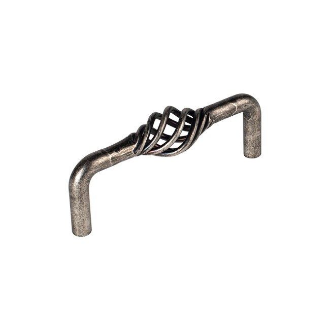 3 1/2" Cc Steel Pull Antique Pewter Finish | PULL-5709-AP