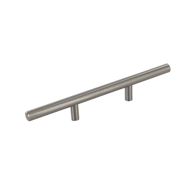 3" Cc Steel Bar Pull Satin Steel Finish 7 3/4" Long