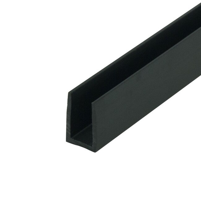 Color Plastic U Channel Moulding 5/16in