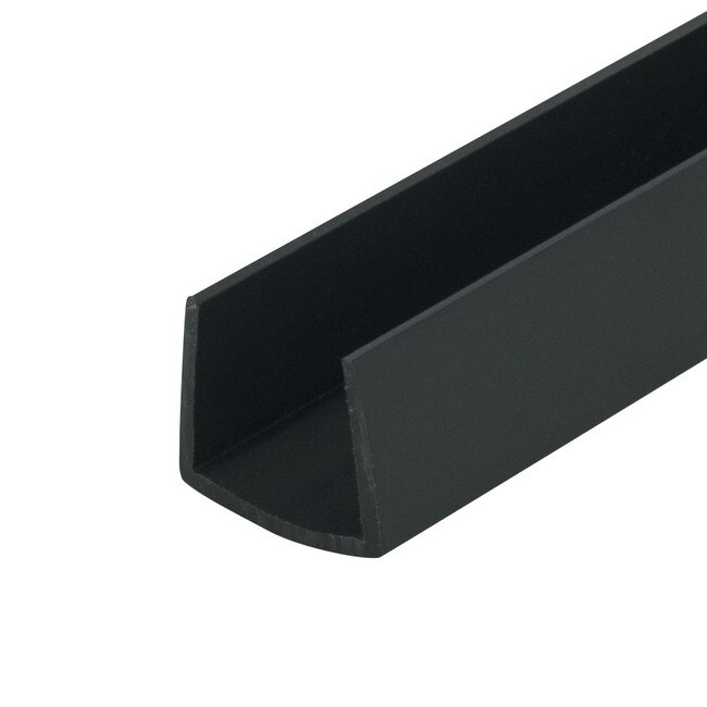 Color Plastic U Channel Moulding 3/4in