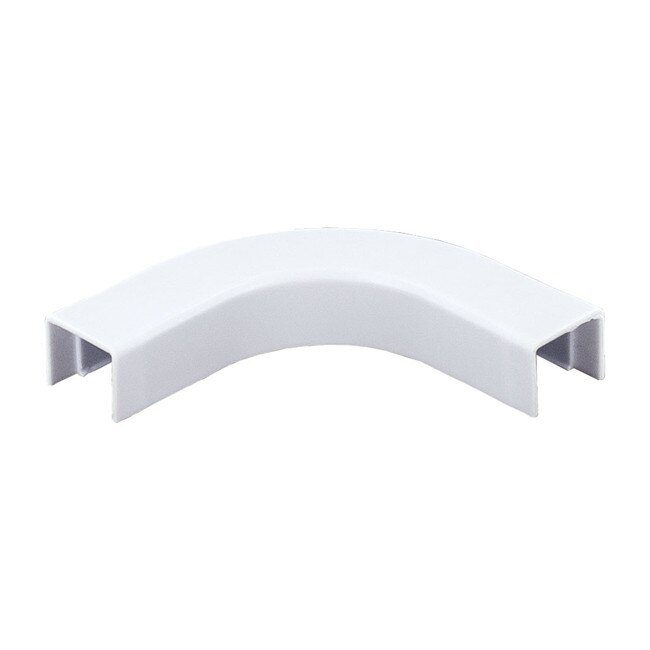 White Plastic Right Angle for Wire Hider or Snap Latching Duct Systems ...